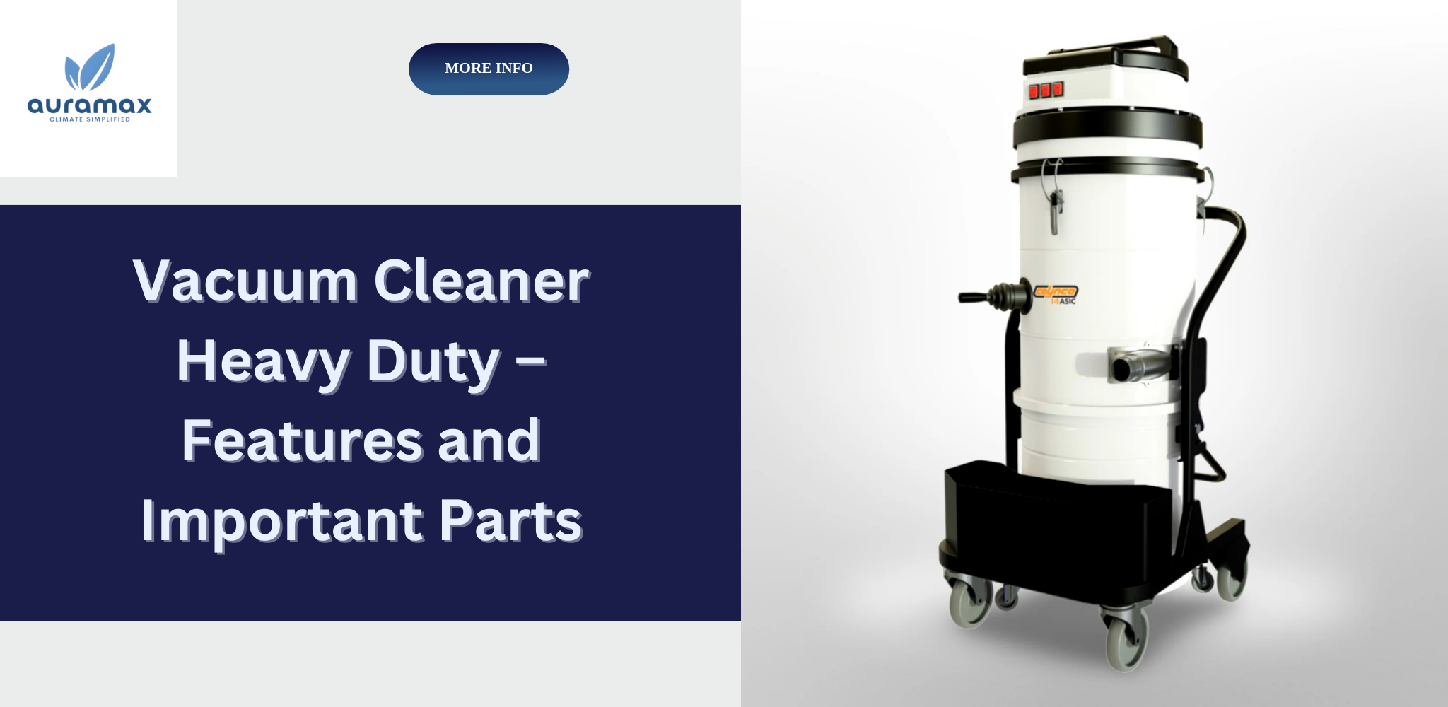 Vacuum Cleaner Heavy Duty UAE #1 Best Guide Auramax fzc