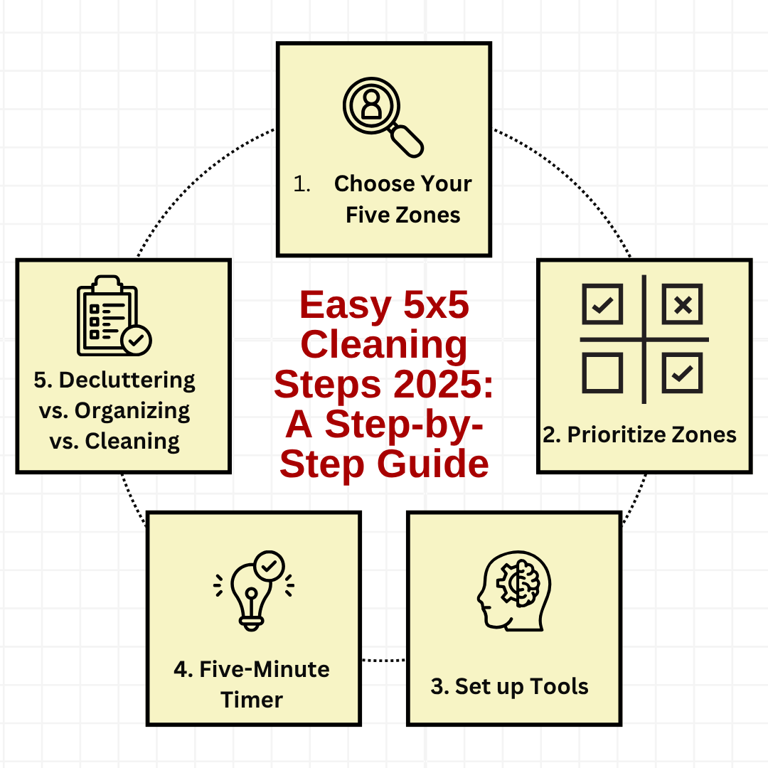 Best Easy 5x5 Cleaning Steps for Quick and Effective Results