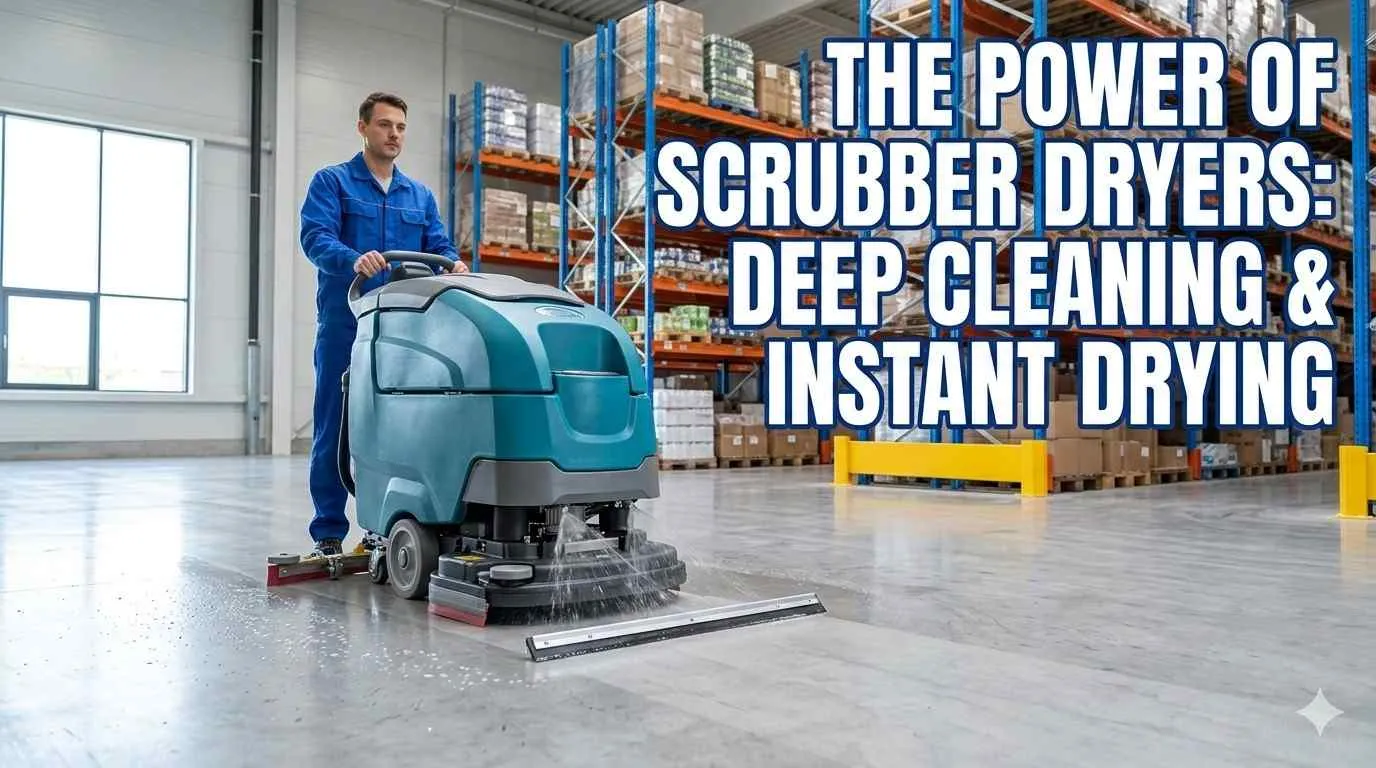What Is A Scrubber Dryer? Complete Guide UAE | Aura-Max Blog